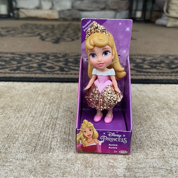Disney | Toys | Disney Princess Mini Aurora Glitter Dress Posable Doll ...